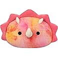 Amazon.com: Squishmallows Stackables 12-Inch Trinity Pink Triceratops ...