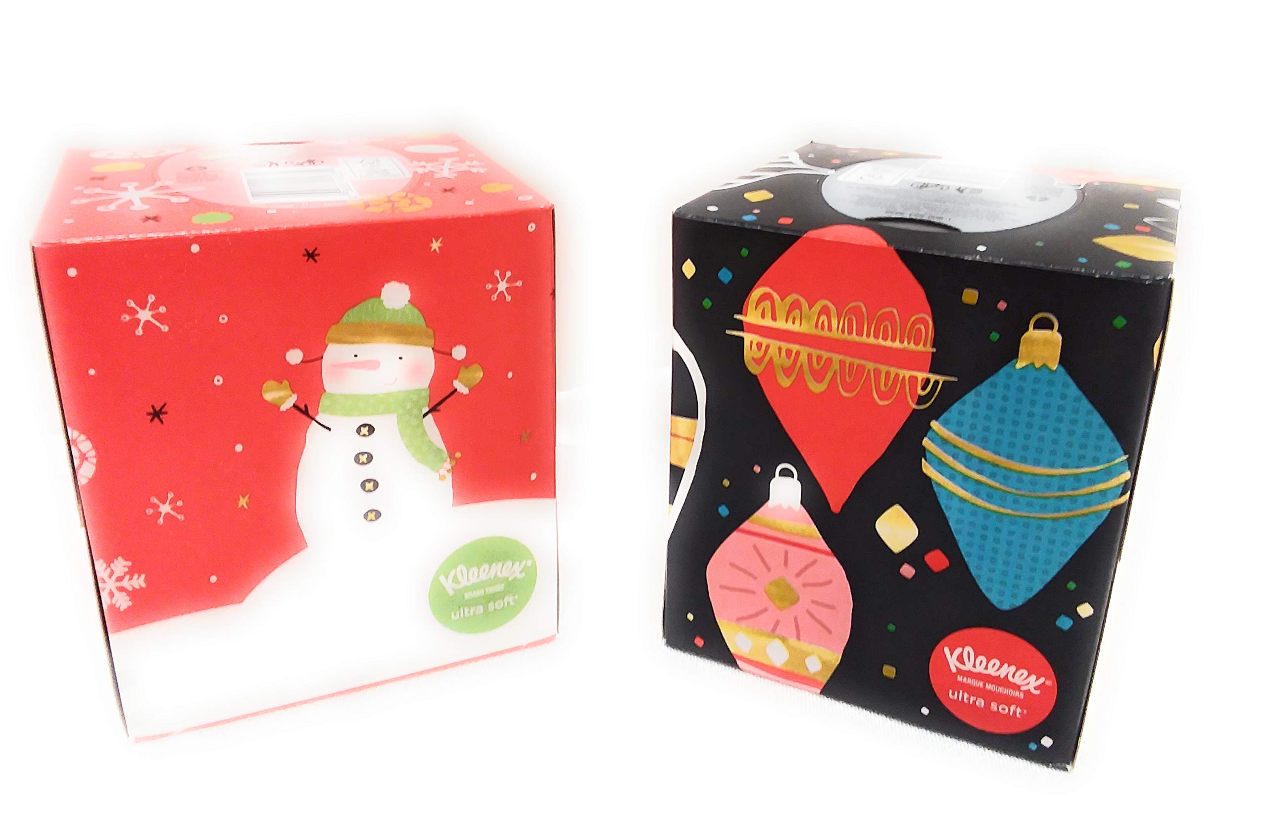 Amazon.com: Kleenex Christmas Holiday Tissues Decorator Packages Square ...