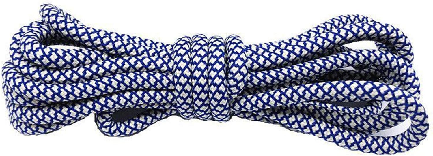47" Two-Tone Rope Laces Colorfull Rope Shoelaces Round Shoe Laces Boot ...