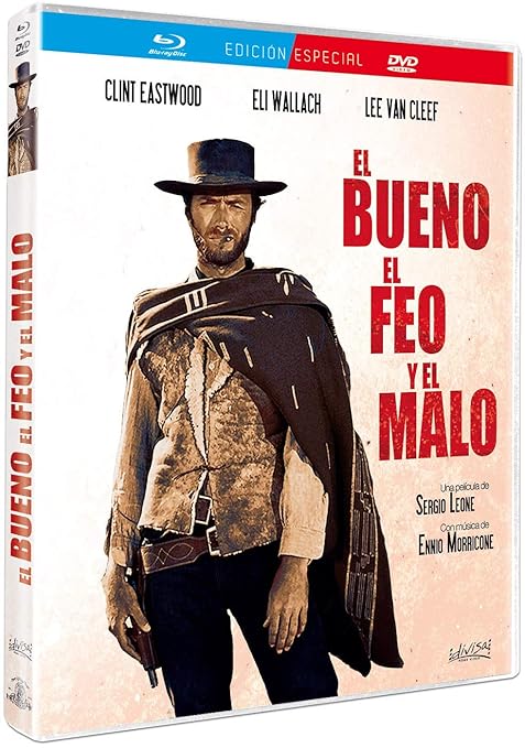 El bueno, el feo y el malo [Blu-ray]: Amazon.es: Clint Eastwood, Lee Van Cleed, Eli Wallach ...