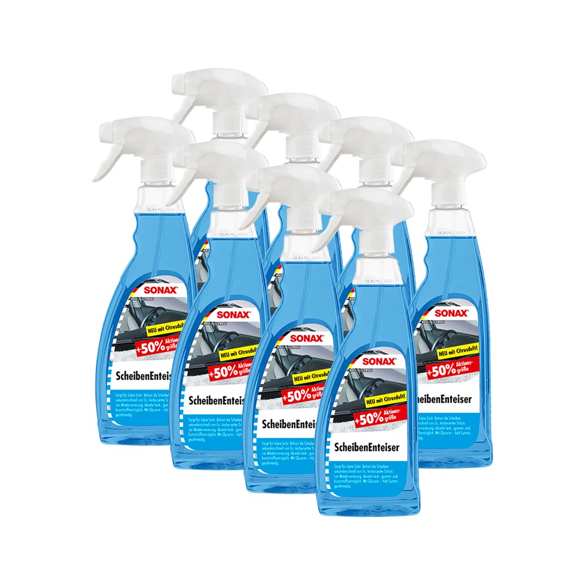 SONAX 8X 03314410 ScheibenEnteiser EnteiserSpray Defroster 750ml ...