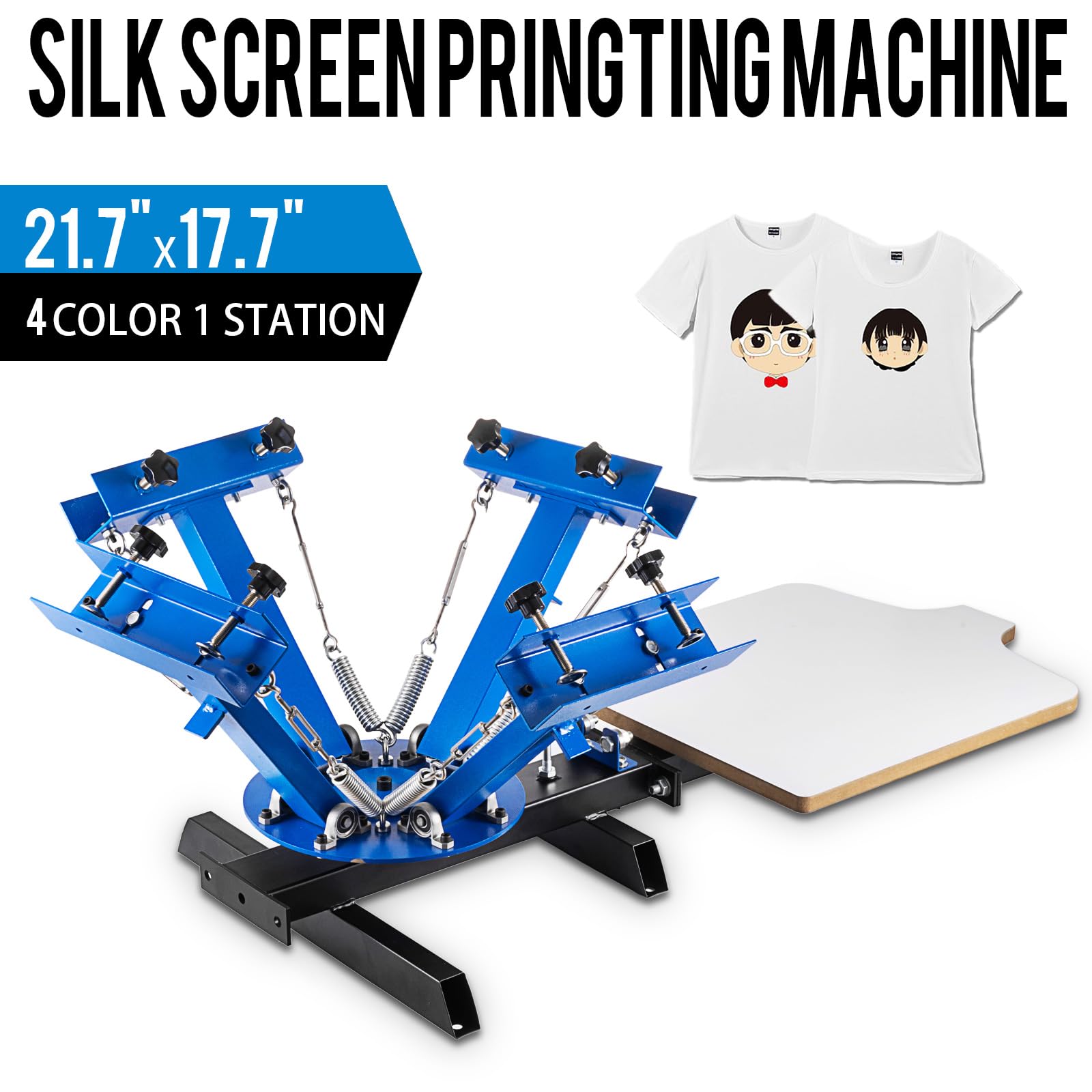 Mua SmarketBuy Silk Screen Printing Machine 4 Color 1 Station Screen ...
