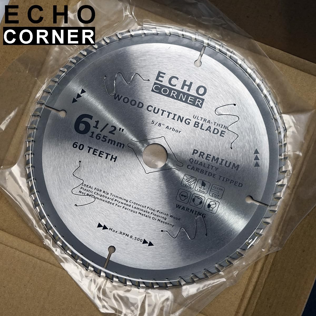 Mua 6-1/2" Wood Finish Circular Saw Blade 60-Tooth for Wood Plywood MDF ...