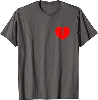 Amazon.com: Broken Heart Shirt: Clothing
