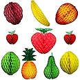 Amazon.com: 10-piece Assorted Large Honeycomb Tissue Paper Fruit ...