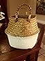 Amazon.com: Leepes Woven Seagrass Belly Basket for Storage, Laundry ...