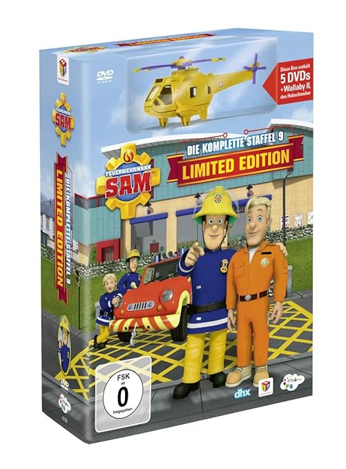 Feuerwehrmann Sam - Die komplette Staffel 9 Limited Edition, 5 Discs ...