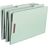 Amazon.com : Smead Pressboard Fastener File Folder with SafeSHIELD ...