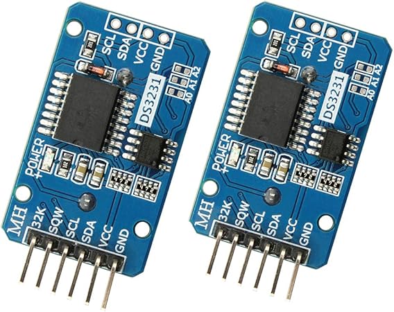 Amazon.com: WayinTop 2pcs DS3231 AT24C32 IIC RTC Clock Module Real Time ...