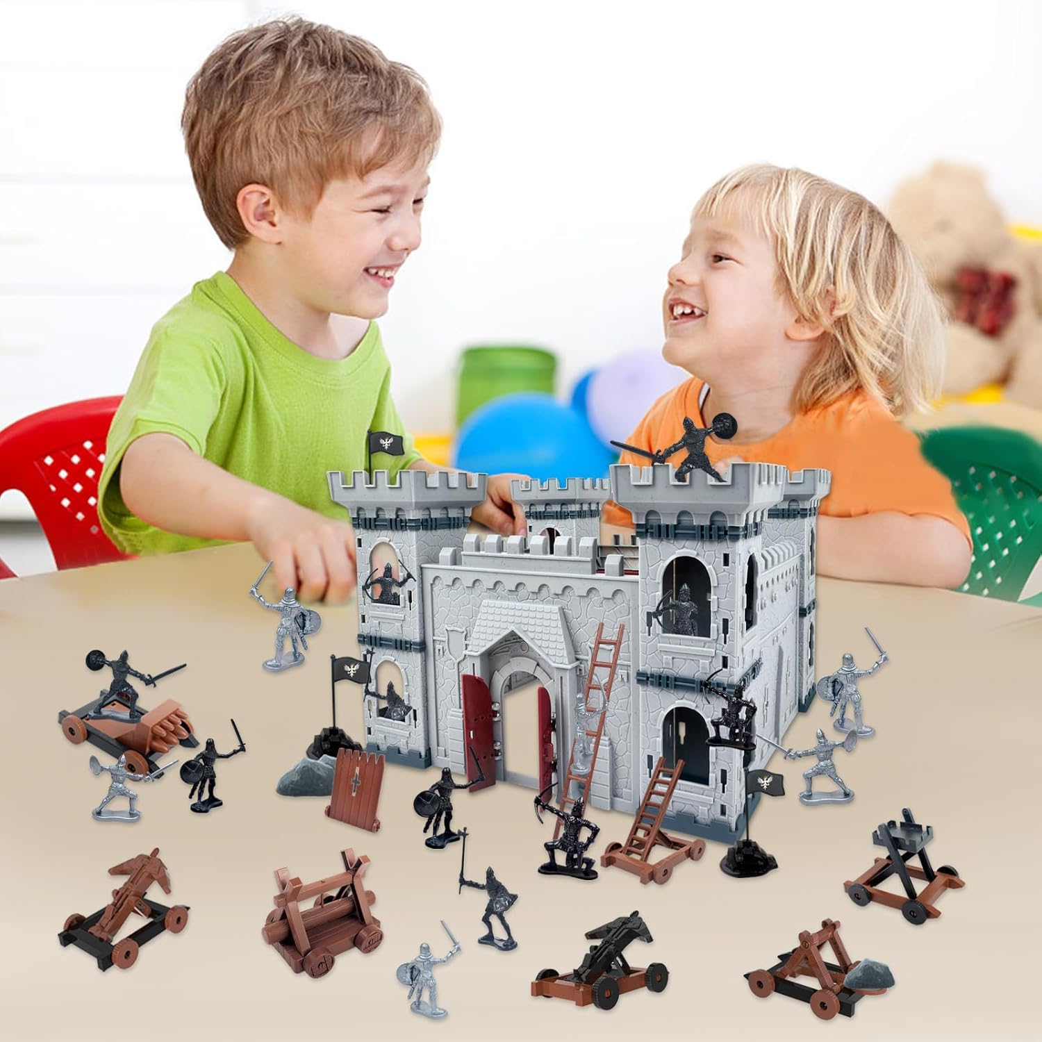 Mua Mostop Medieval Castle Knight Toy Solider Army Figures Toy, DIY ...