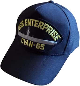 NEW USS Enterprise CVN-65 Cap at Amazon Men’s Clothing store: Baseball Caps
