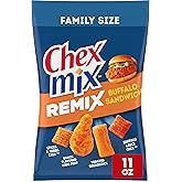 Amazon.com: Chex Mix Snack Mix, Remix Cheesy Pizza, Savory Snack Bag, 11 oz