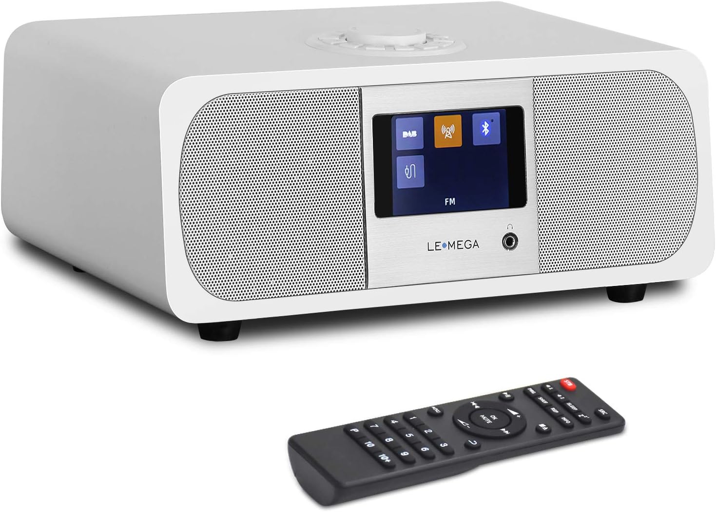 Home Audio e Hi-Fi LEMEGA M3A Internet DAB/DAB AUX MP3 e Altoparlante stereo a 2.1 canali Bianco ...