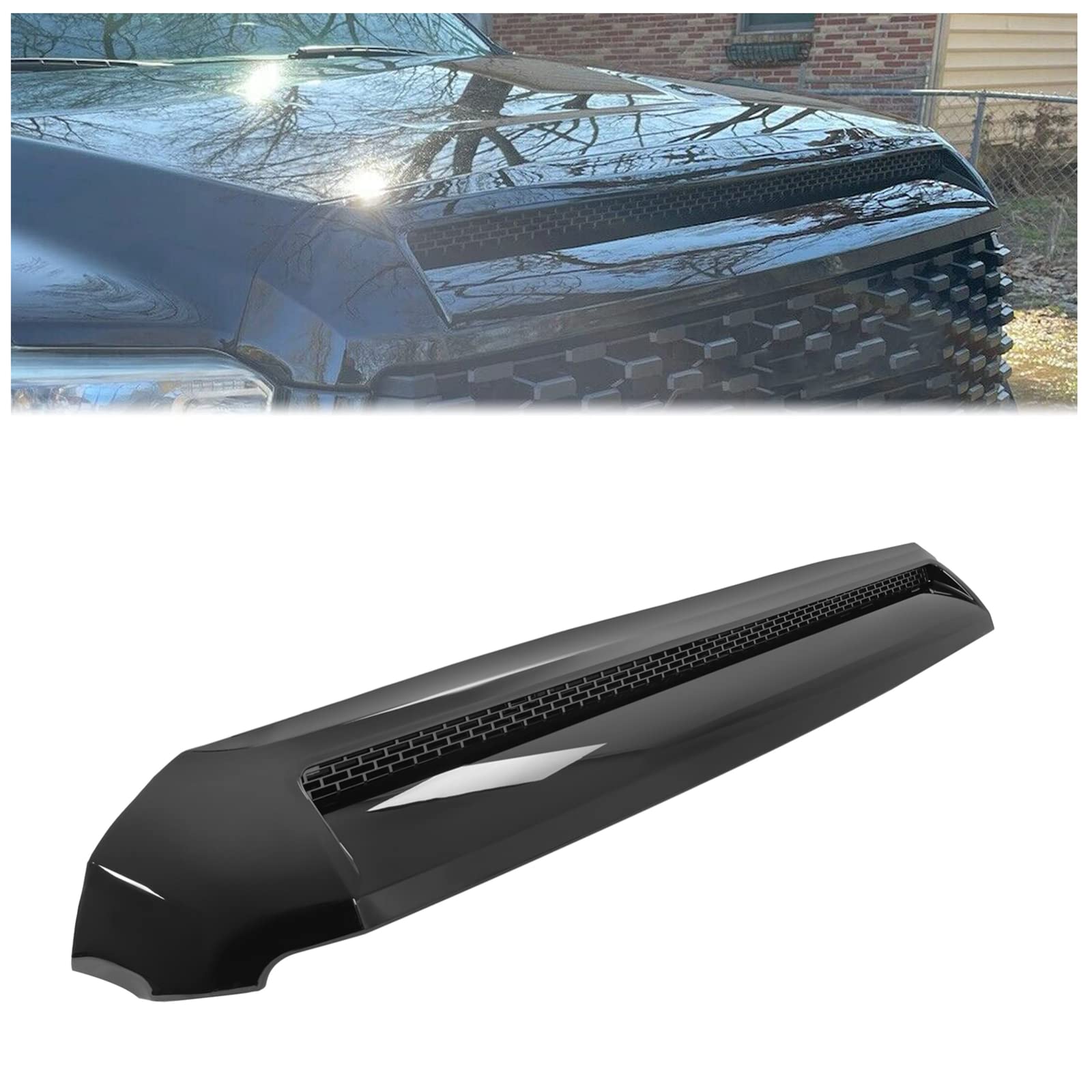 HECASA Hood Scoop Compatible with 2014-2021 Toyota Tundra Replacement ...