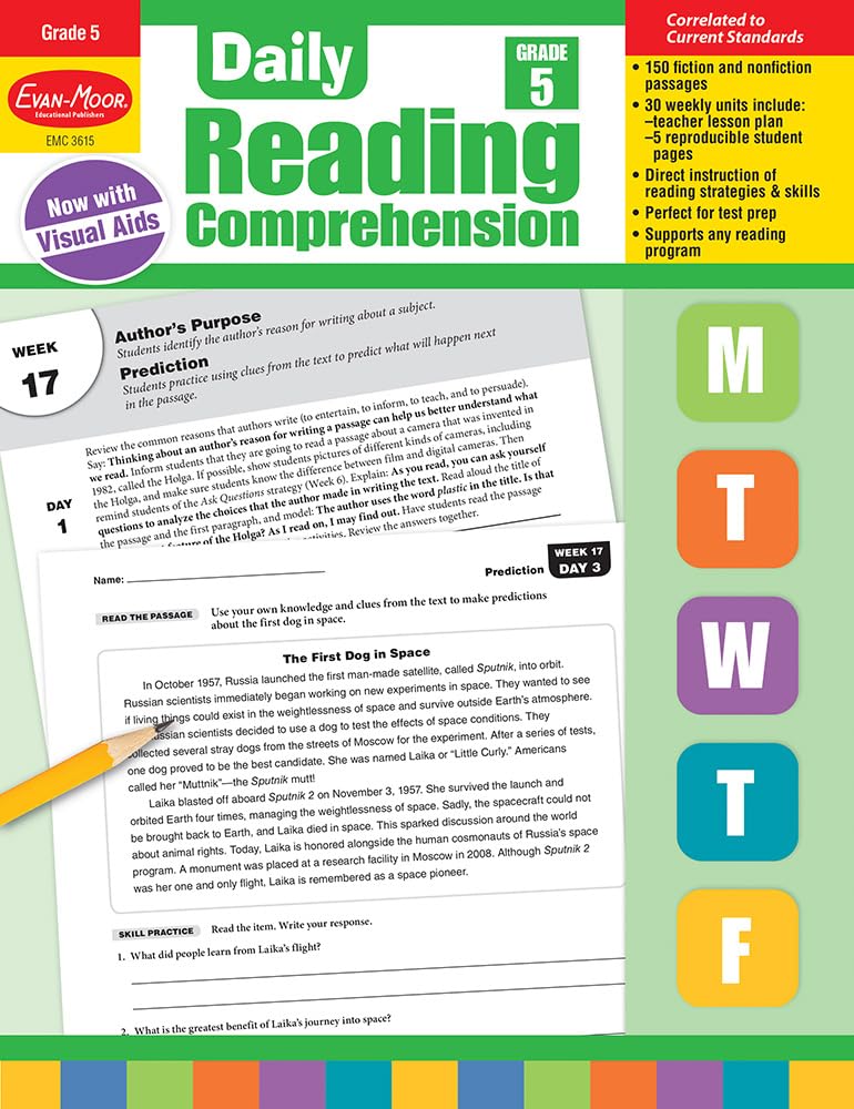Mua Evan-Moor Daily Reading Comprehension, Grade 5 - Homeschooling ...