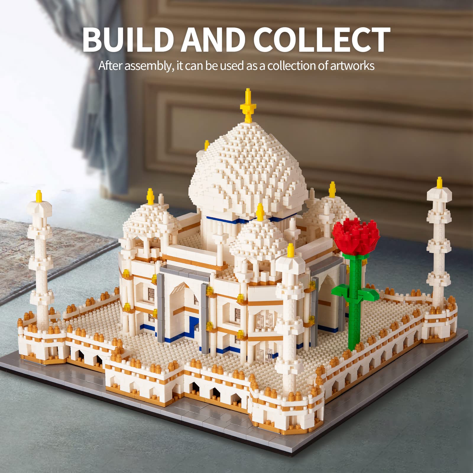 Mua Micro Building Blocks Building Bricks Taj Mahal Building Sets Architecture Model Kit Micro ...