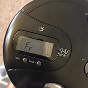Amazon.com: GPX PC332B Portable CD Player with Anti-Skip Protection, FM ...