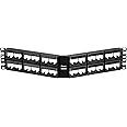 Amazon.com: Panduit CPPLA48WBLY Angled 48-Port Patch Panel, Black ...