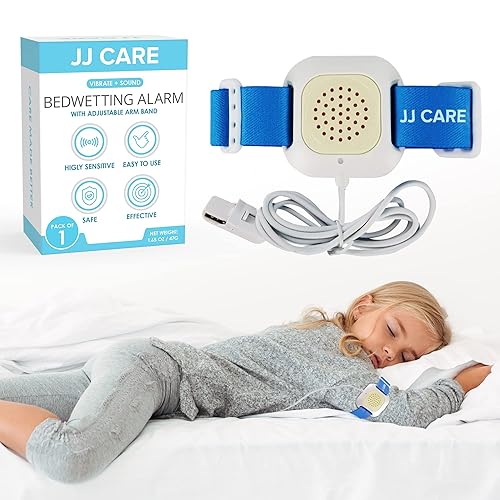JJ Care Bedwetting Alarms for Kids with Vibration Sensor & Sound, Bed ...