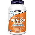 Amazon.com: NOW Supplements, DHA-500 with 250 EPA, Molecularly ...