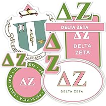Emblema Delta Zeta Pendurado