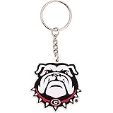 Amazon.com: University of Georgia Bulldogs Keychain Car Keys Holder ...