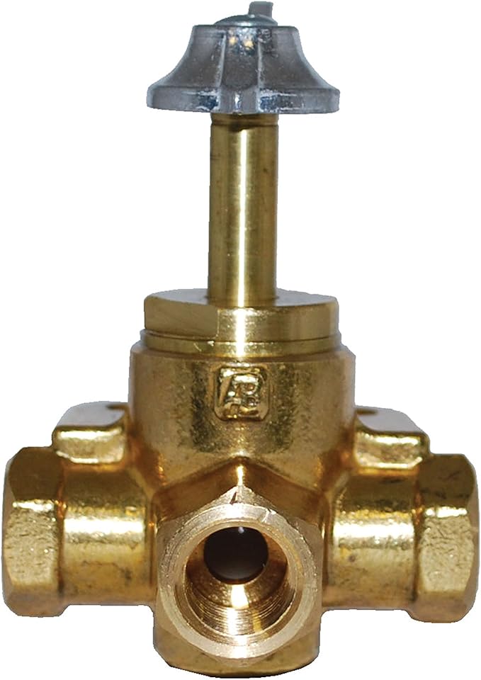 Amazon.com : attwood 88FV101-6 3-Way Fuel Tank Valve - 1/4" Female NPTF ...