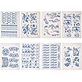 Amazon.com: BENECREAT 8 Styles Pottery Ceramics Clay Transfer Paper ...