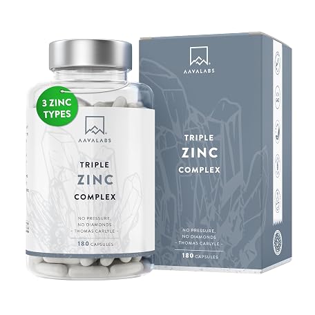 Mua AAVALABS® - Premium Zinc Tablets - 25mg - Comprehensive Mix - 3 x ...