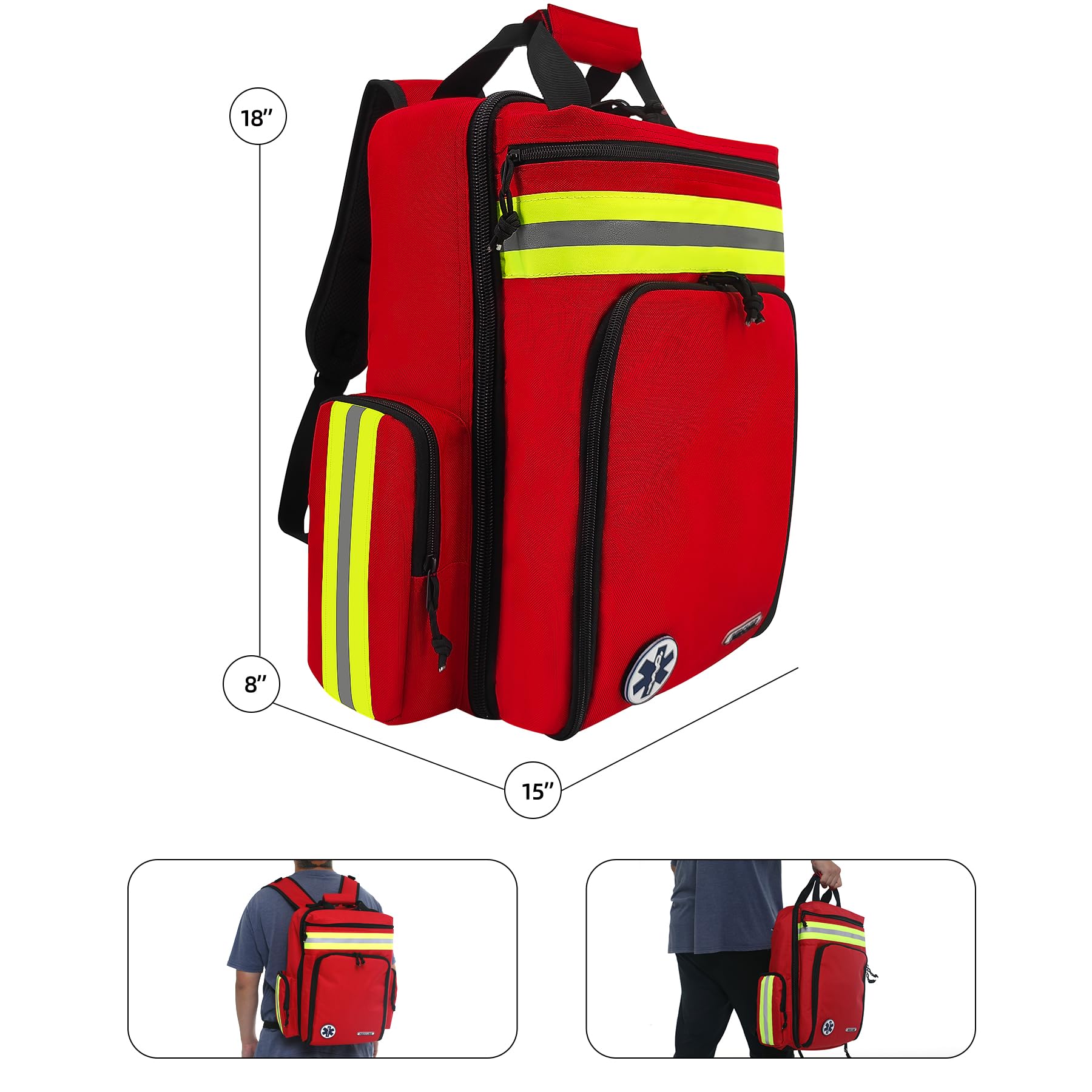 Mua REDCUBE First Aid Backpack,Emergency Medical Backpack Empty ...