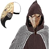Amazon.com: ZSBSET YYDS Halloween Beak Mask, Bald Eagle Mask Long Nose ...