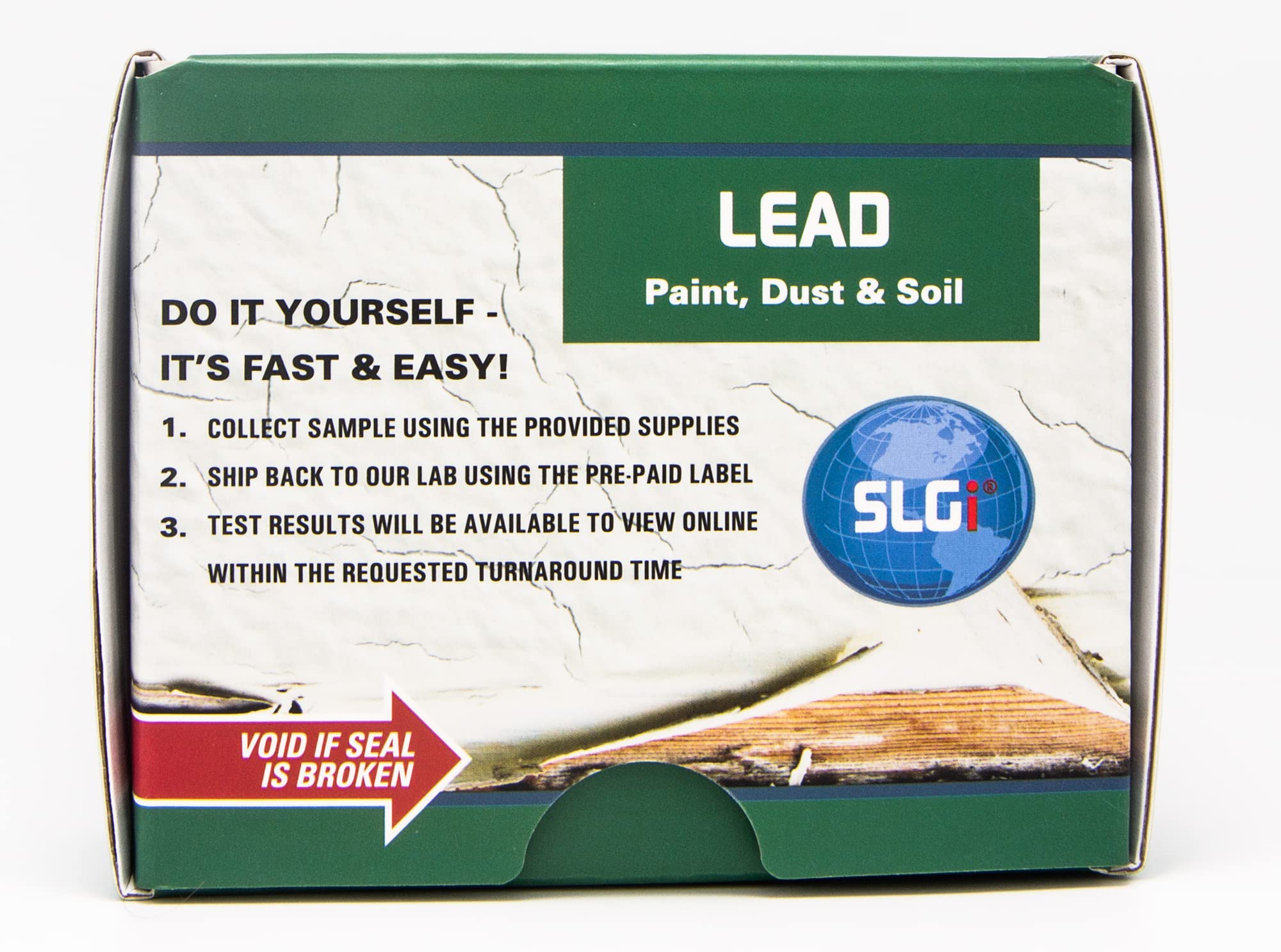 Lead Test Kit In Paint, Dust, Or Soil 5PK (5 Bus. Days) Schneider Labs ...