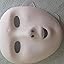 White Flocked Plastic Face Masks, Pack of 10: Amazon.co.uk: Toys & Games