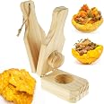 Amazon.com: Banana Smasher Maker Wooden Tostones Press with Handle ...