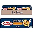 Amazon.com : Barilla Spaghetti Pasta, 16 oz. Box (Pack of 8) - Non-GMO ...