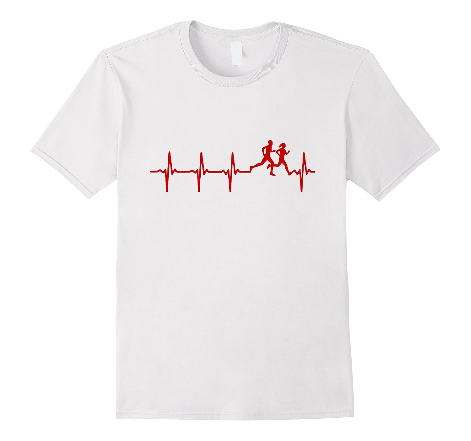 Cool Heartbeat T-shirt / Tee for Runners Running Joggers-CL – Colamaga
