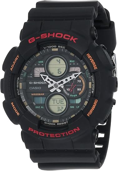 Buy Casio G-Shock Analog-Digital Black Dial Men's Watch GA-140-1A4DR ...