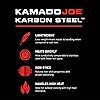Kamado Joe Karbon Steel Pre-Seasoned Carbon Steel Non-Stick Half-Moon ...