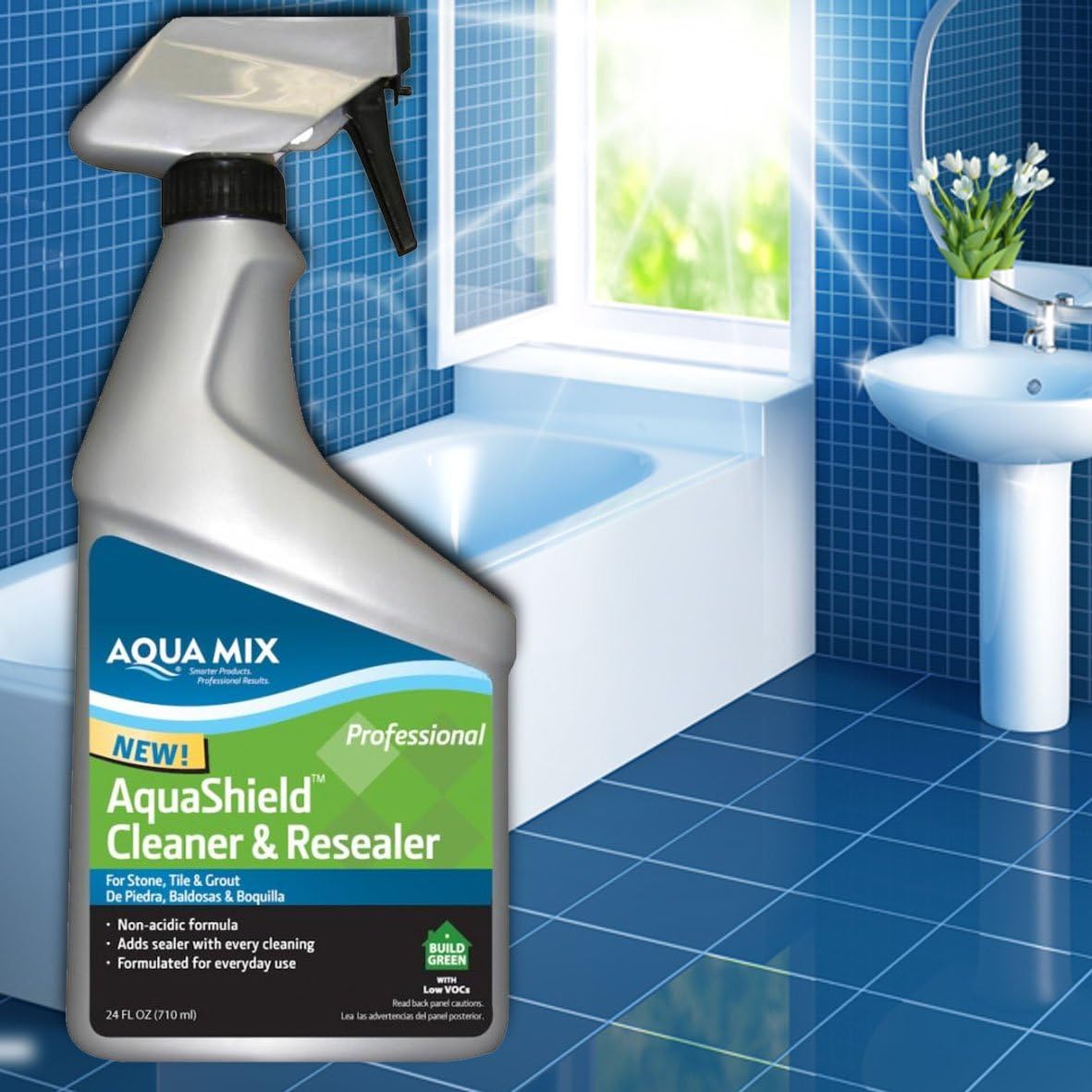 AquaShieldTM Cleaner & Resealer AQUA MIXÂ® 710ml by Aqua Mix: Amazon.ca ...