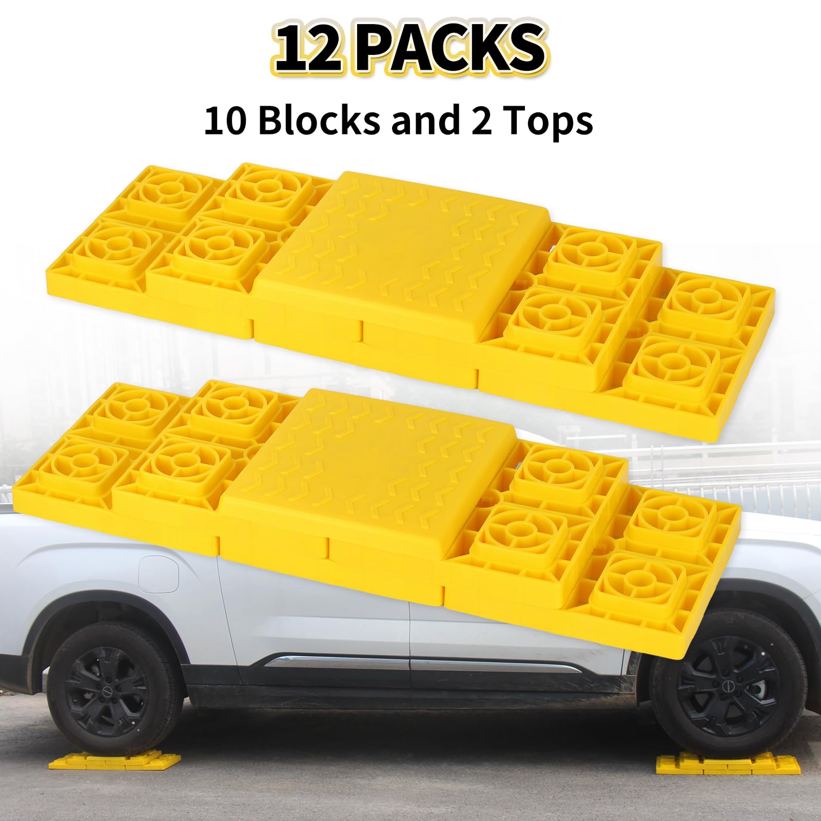 Mua OULEME 12 Pack RV Leveling Blocks, Stackable Jack Blocks ...
