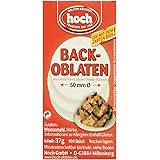 Amazon.com : Kuchle Back Oblaten Round Wafer Edible Paper for Baking ...