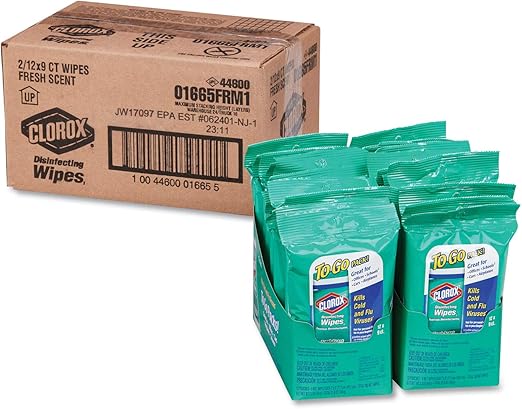 Amazon.com: Clorox Disinfecting Wipes On The Go Fresh Scent: Home & Kitchen