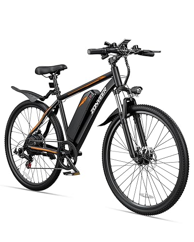 26" Electric Bike for Adults, 36V/10AH Removable Battery, Peak 1000W ...