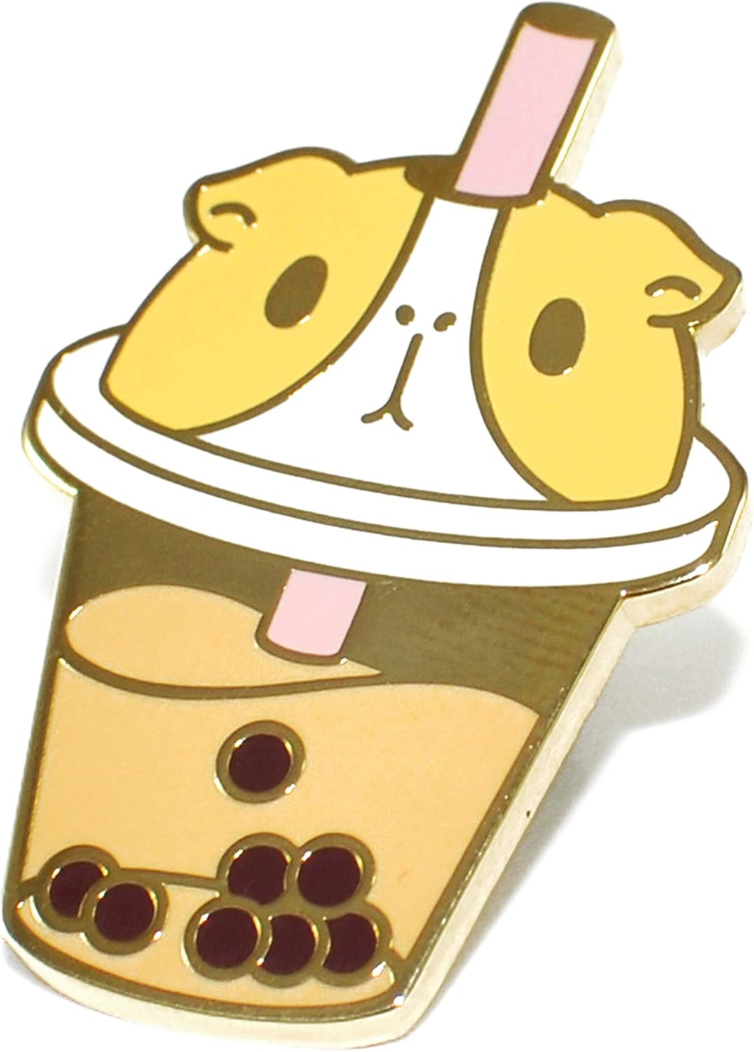 Bubu the Guinea Pig Bubble Tea Enamel Pin: Amazon.ca: Clothing ...