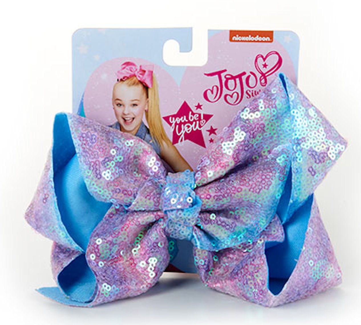 Amazon.com : JoJo Siwa Signature Collection Hair Bow - Blue, Purple ...