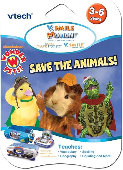 VTech V.smile Motion Learning Game Wonderpets: Amazon.co.uk: Toys & Games