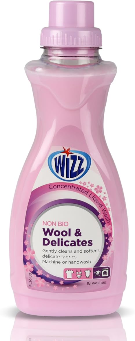 Wizz Non-Bio Wool and Delicates Liquid 750 ml - Pack of 12: Amazon.co ...