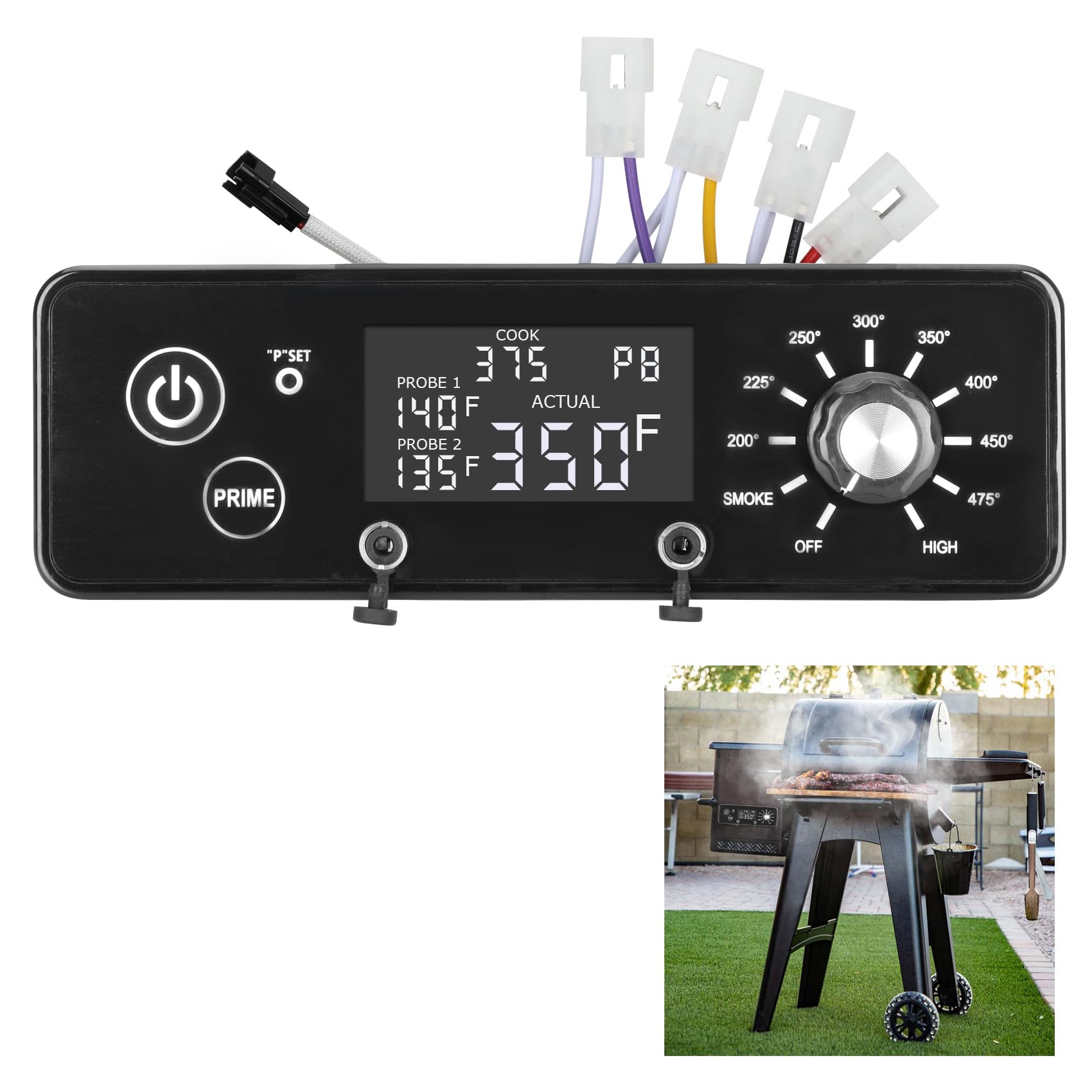 Upgrade AC03P9 Digital Thermostat Control Board, Compatible with Pit ...