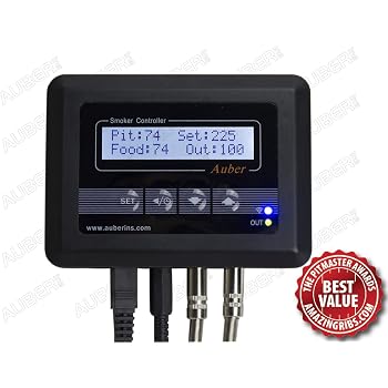Amazon.com : PartyQ BBQ Temperature Controller for Weber Smokey ...