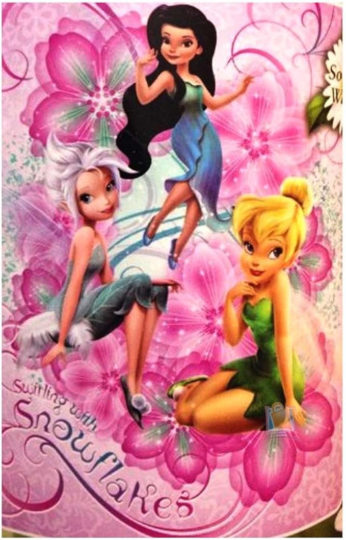 Pink Tinkerbell Blanket - Tinkerbell Plush Throw: Amazon.co.uk: Toys ...